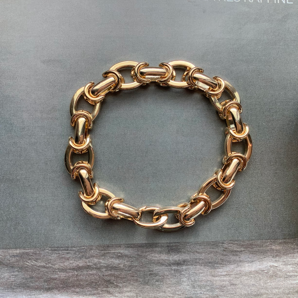 18K Thick Invisible Clasp Bracelet – Mme Te d'Art